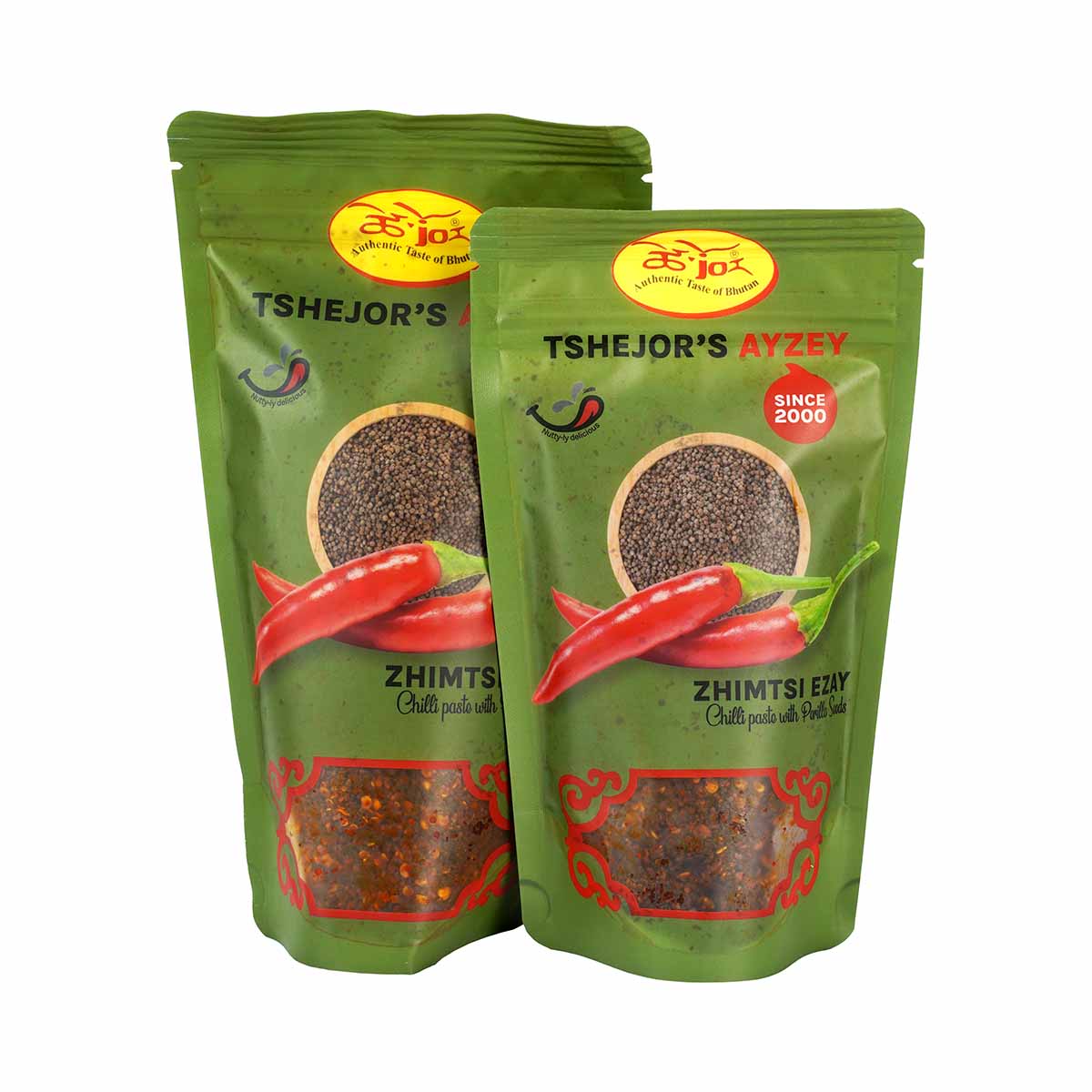 Zhimtsi Ezay(Chilli Paste with Perilla Seeds) | Tshejor's Ayzey ...