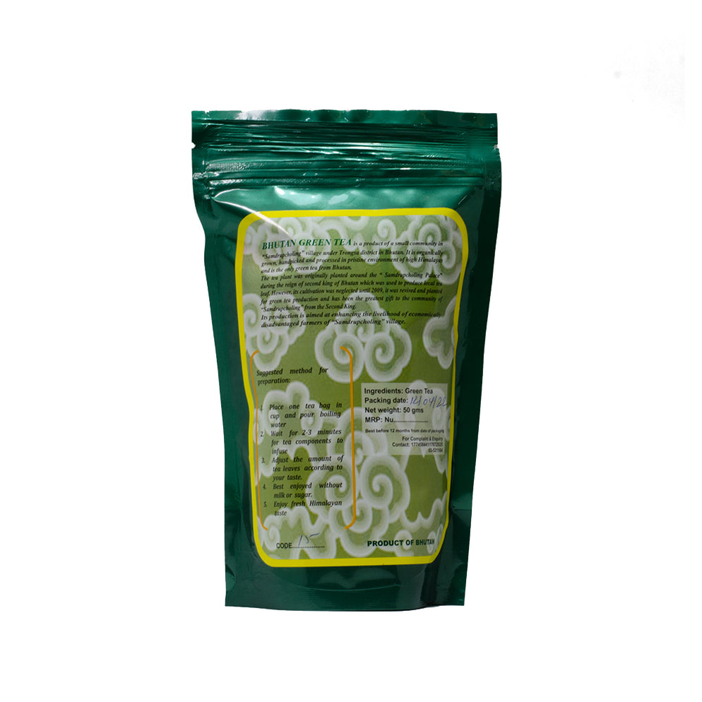 Samdrupcholing Tea | Bhutan Green Tea from Trongsa | Druksell — Druksell.bt
